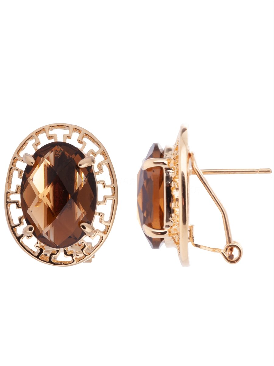 Серьги, фианит