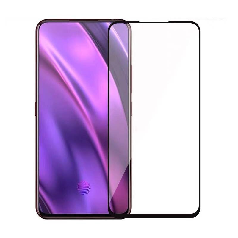 3D/ 5D защитное стекло MyPads для Vivo NEX/ Vivo Nex S8 с закругленными изогнутыми краями которое полностью закрывает экран/ дисплей по краям с олеофобным покрытием