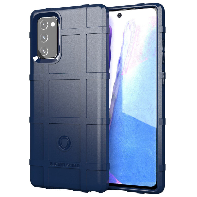 Чехол-бампер MyPads для Samsung Galaxy M31s противоударный усиленный ударопрочный синий