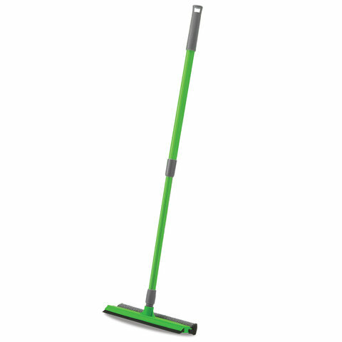 Окномойка (стяжка + губка), телескопическая ручка, 89-142 см, рабочая часть 20 см, YORK, 84010, 84110