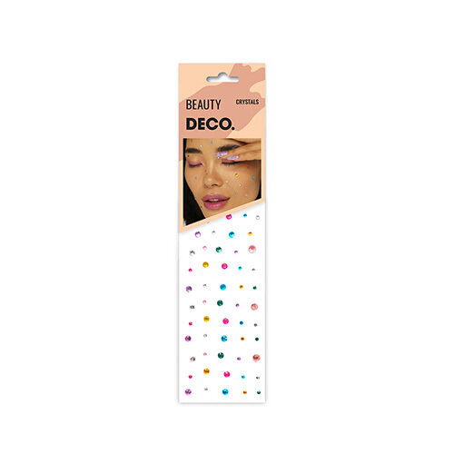 Кристаллы для лица и тела DECO. CRYSTALS by Miami tattoos (Rainbow)