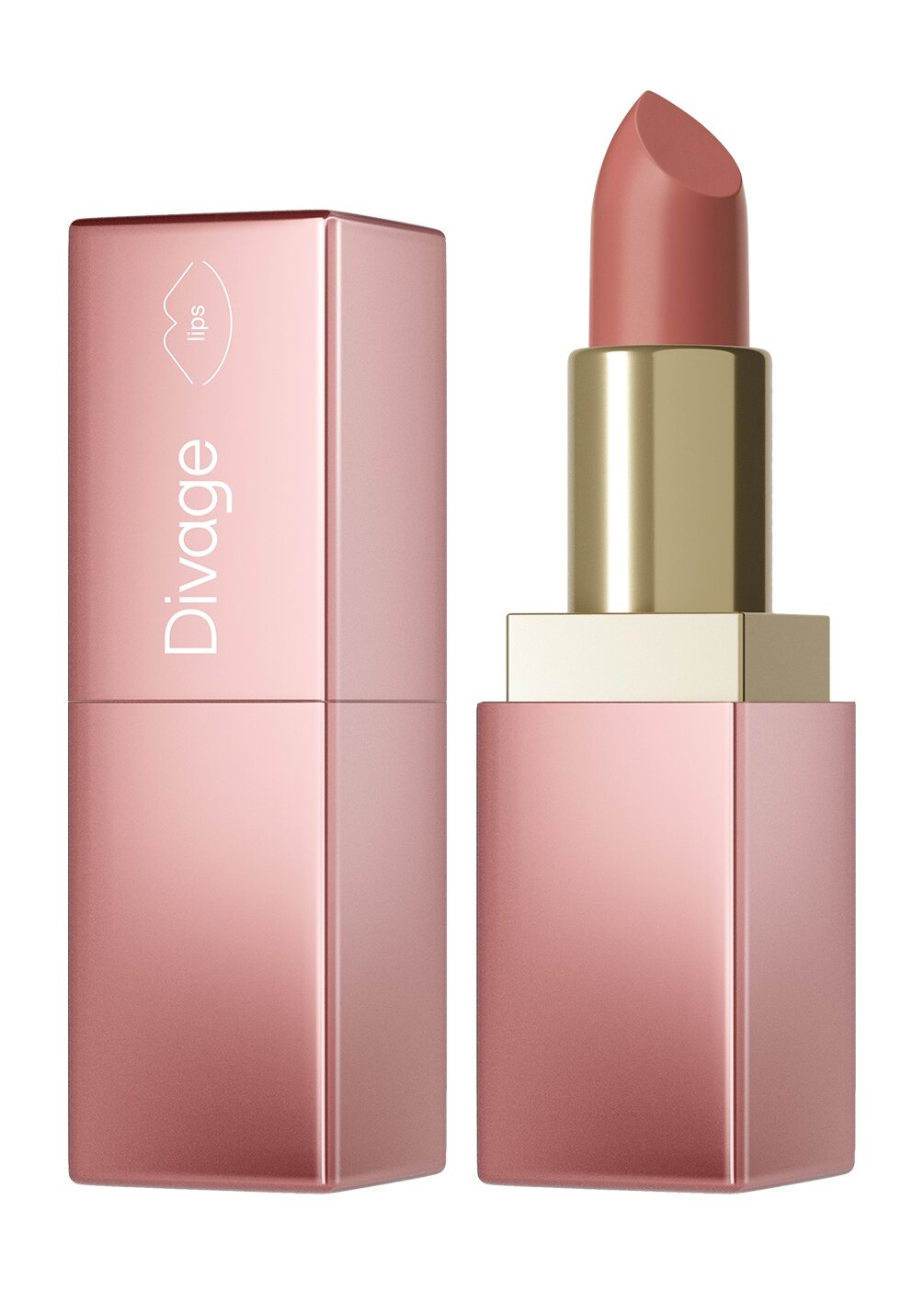 DIVAGE Помада для губ Matte Sensuality Lipstick, 4 г, 04