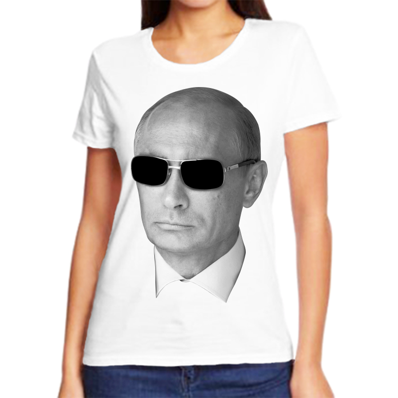 Футболка с Путиным в очках