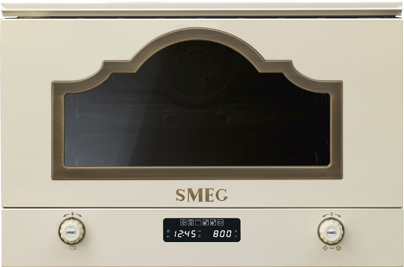 Встраиваемая микроволновая печь SMEG MP722PO Cortina, официальная гарантия