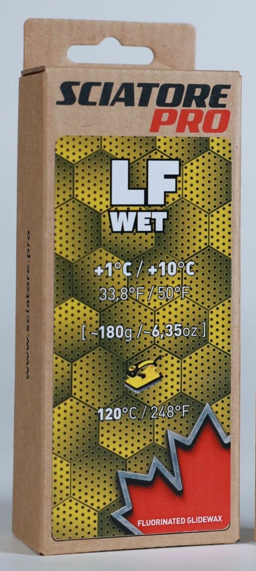 Парафин SCIATORE LF Wet (+1/+10) 180г