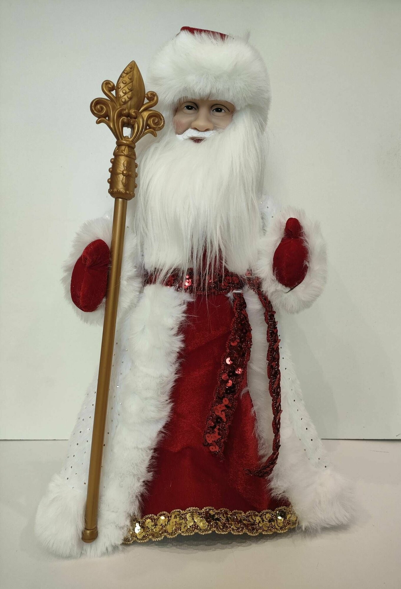 Дед Мороз 47 см. музыкальный поет и танцует