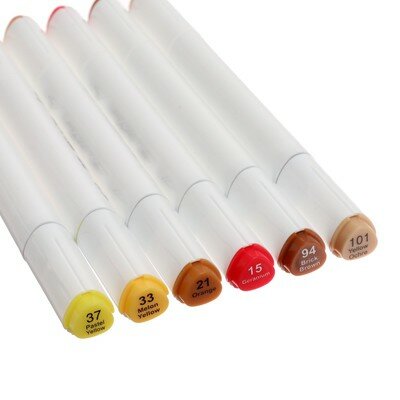 MESHU Набор маркеров Осенние цвета, MS_38251, разноцветный, 6 шт.