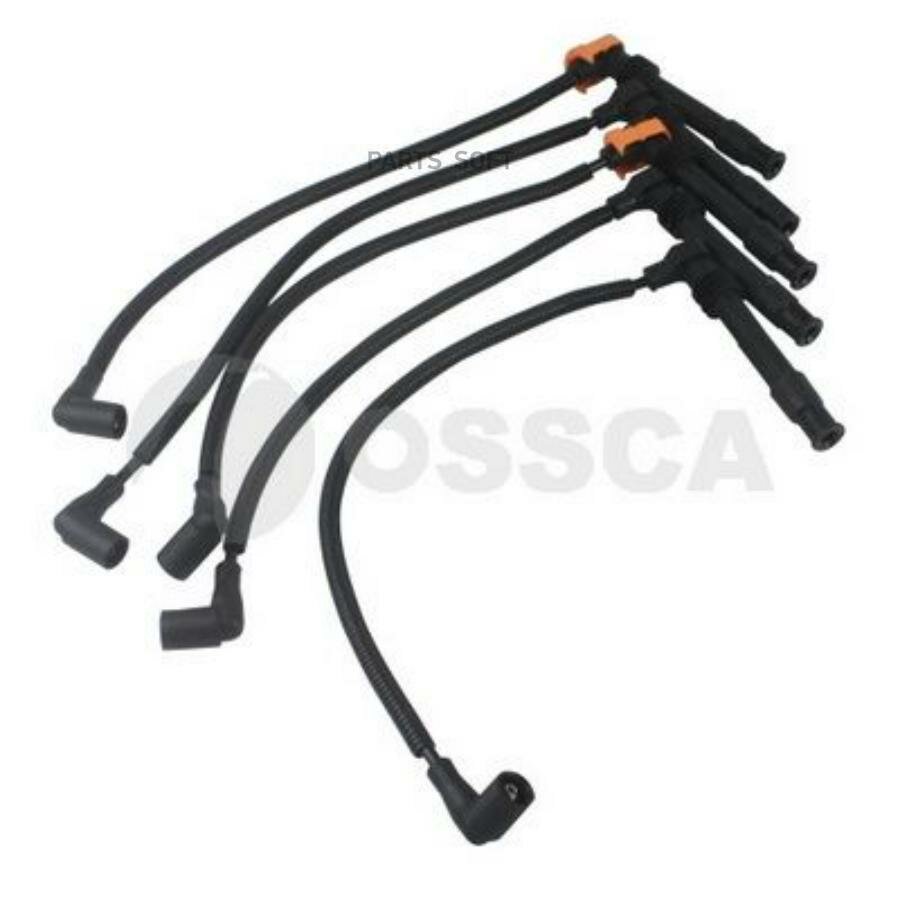 27372 OSSCA Провода высоковольтные, комплект / AUDI A4,6,8, SKODA Superb, VW Passat-V 2.4/2.8 95~