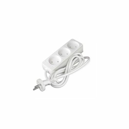 Сетевой удлинитель ТМ СОЮЗ 1.5м 3роз. (ПВС) 2200W