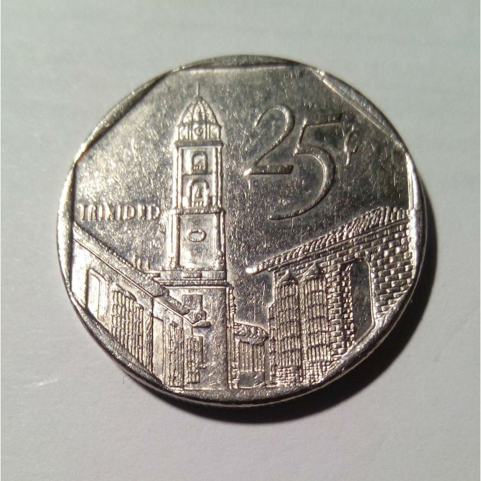 Монеты Куба 2002г. "TRINIDAD" Регулярный выпуск VF