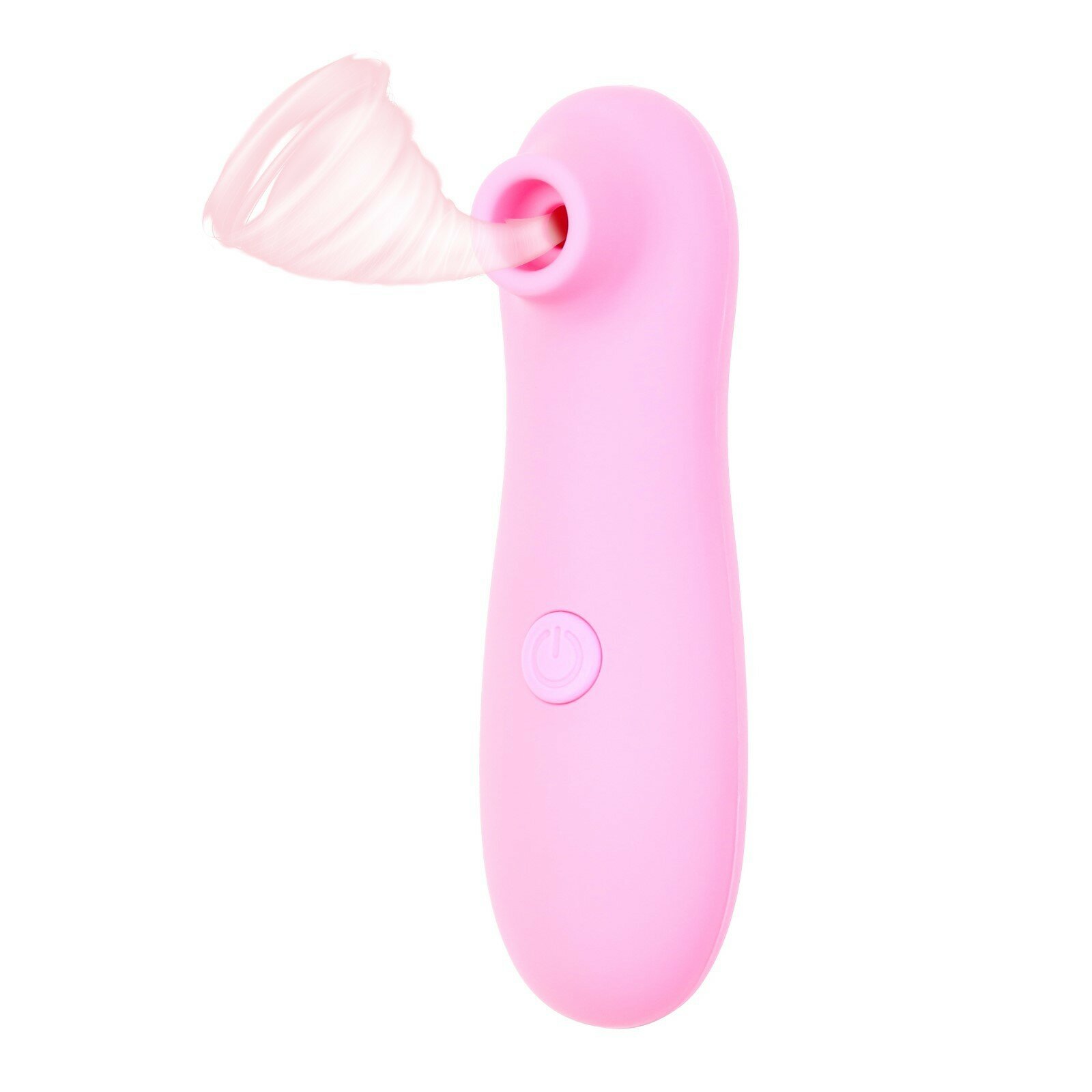Бесконтактный вакуумно-волновой стимулятор клитора 10 режимов, розовый
