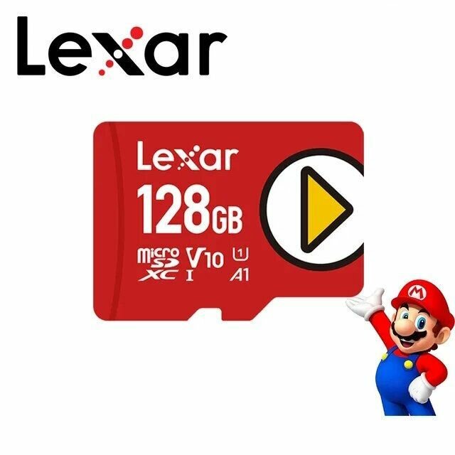 Карта памяти microSD Lexar Play 128Gb (LMSPLAY128G-BNNNC)