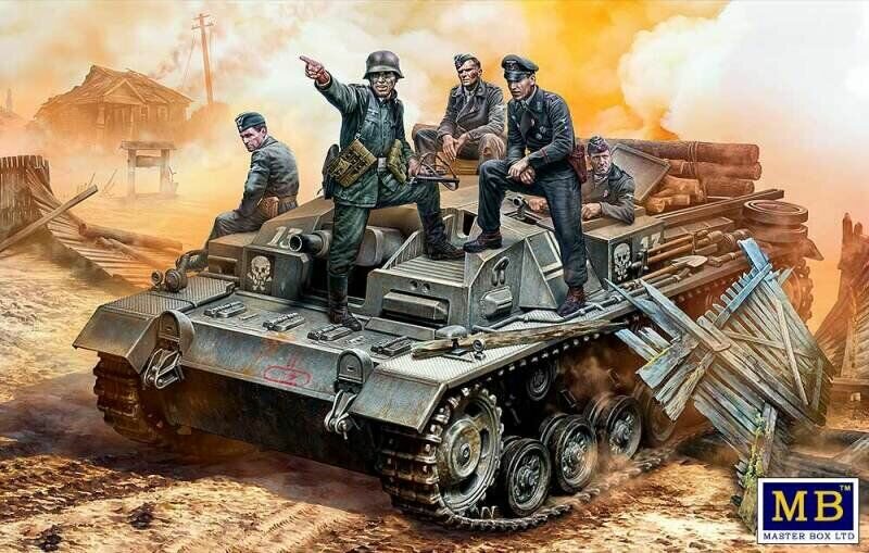 35208 Master Box Экипаж немецкого StuG III 1/35