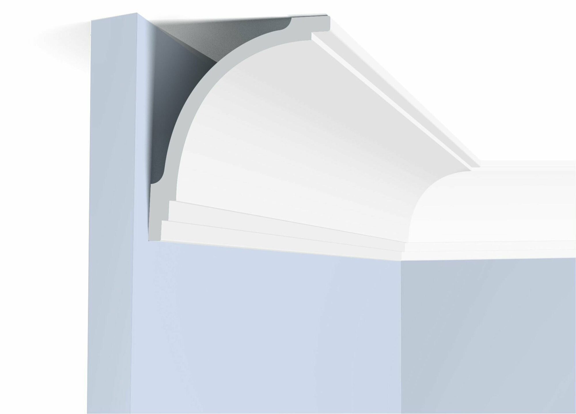 Карниз ударопрочный HiWood A156 (120*100*2000 мм)