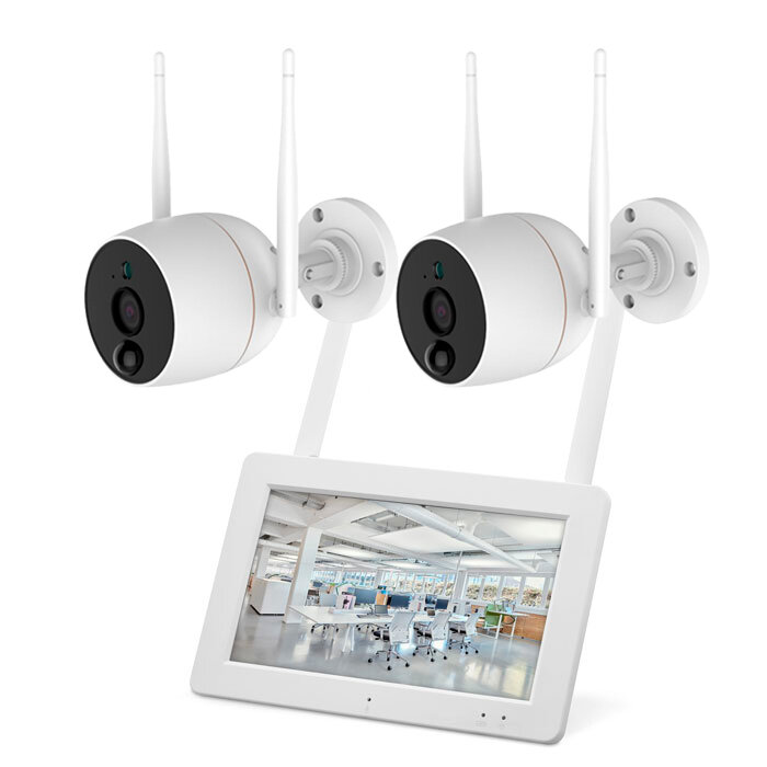 Комплект IP-видеонаблюдения с 2 камерами Proline KIT-W8204-HW102
