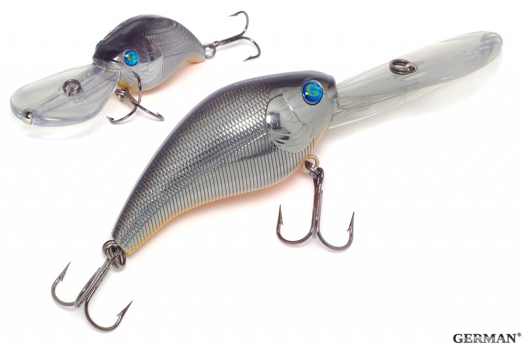 Воблер для троллинга German Sensuikan F 80 мм / 30 гр / C208 цвет