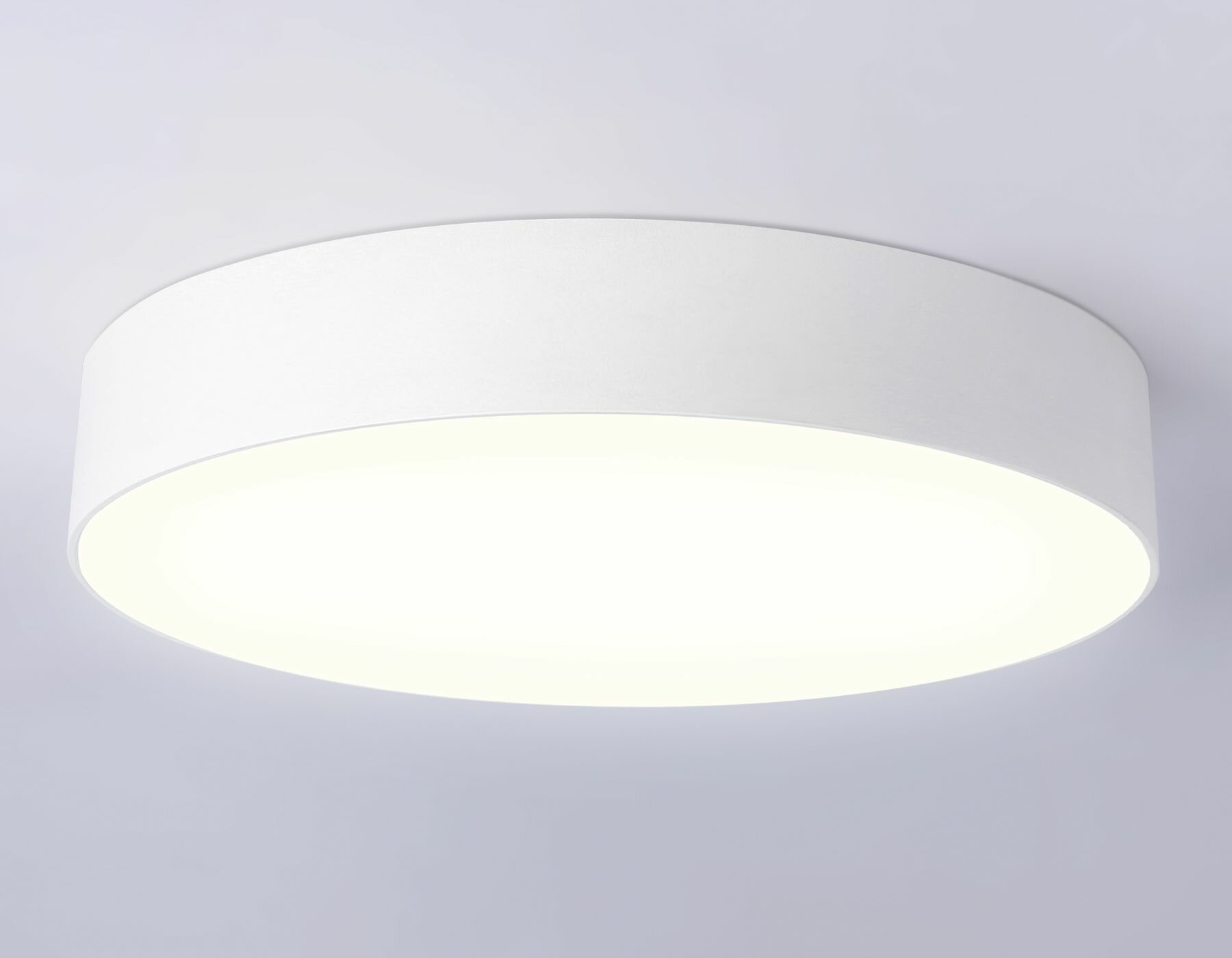Потолочный светодиодный светильник LED 45W 3000K D400*58 (Без ПДУ), белый