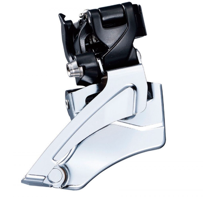 Переключатель скоростей передний Shimano Altus, M2000, 3x9 скоростей, универсальная тяга, 40T, средн