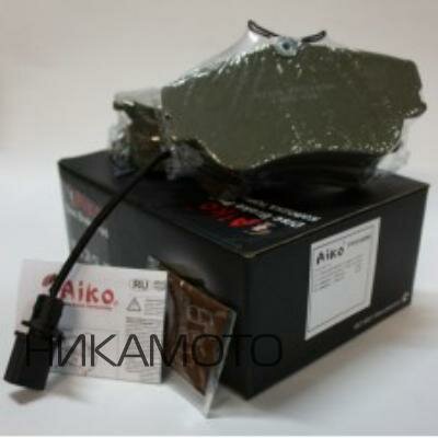 AIKO PF-0160W Колодки тормозные VOLKSWAGEN Multivan, Transporter (1995-2000) передние (c датчиком износа)