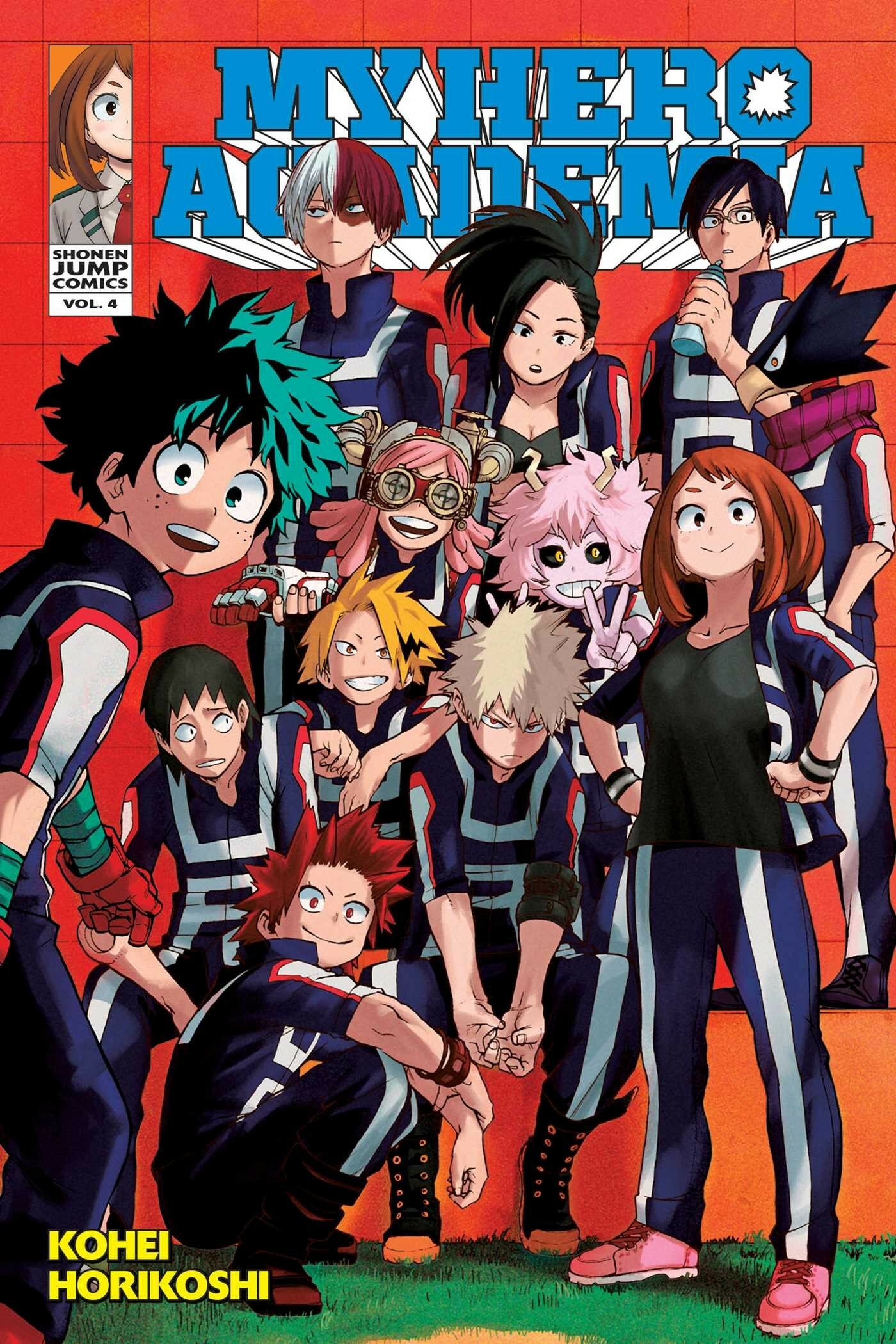 My Hero Academia. Volume 4 / Моя геройская академия. Книга 4 / Книга на Английском