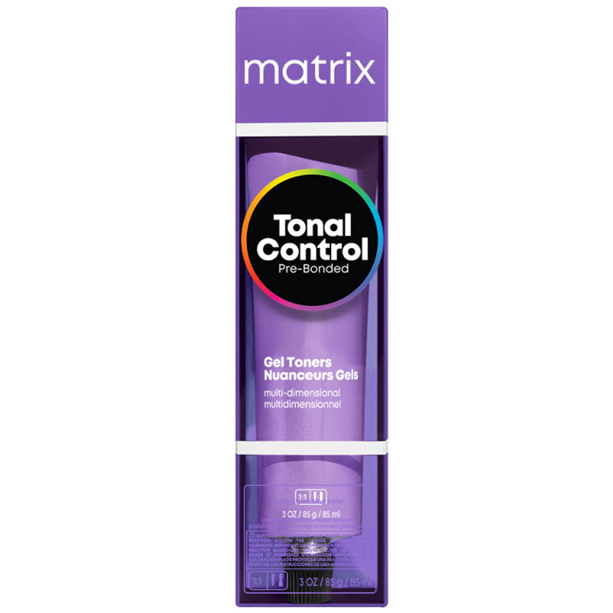 Краска для волос Matrix Coloring Hair Tonal Control Pre-Bonded Gel Tint, Гелевый тонер, 9V