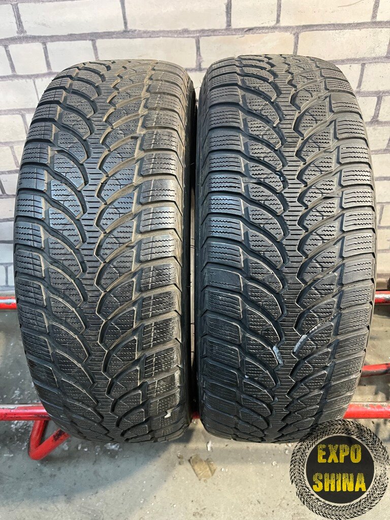 Две зимние шины БУ Шина Bridgestone Blizzak LM-32 205/60 R16 92H