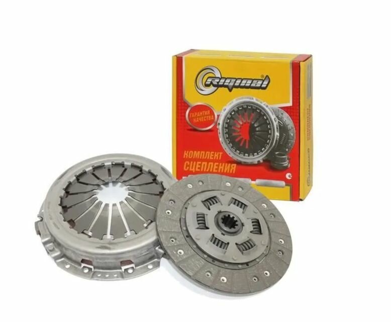 Комплект сцепления для УАЗ (5 ст. КПП) корзина и диск арт RG421-1601000