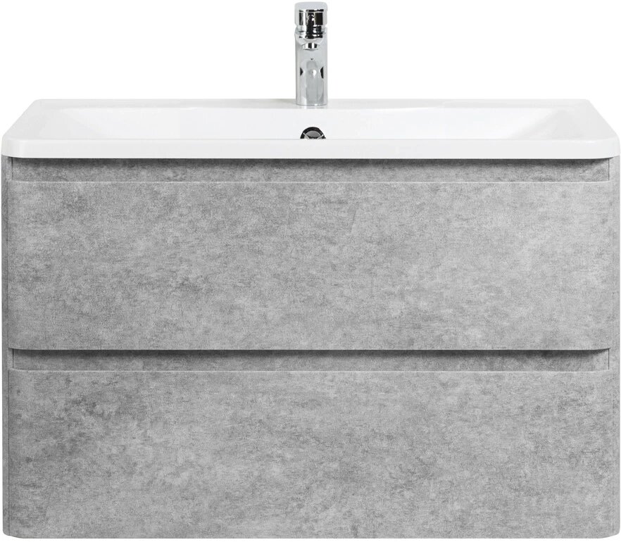 Тумба Cemento Verona Grigio 99,6 см BelBagno Albano ALBANO-1000-2C-SO-CVG