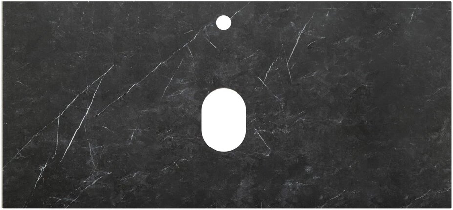 Столешница 90 см Marmo Nero Opaco Belbagno KEP-90-MNO