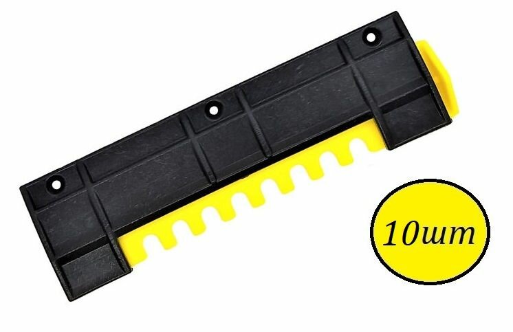 Заградитель летковый/летковый заградитель/леток верх 150 мм пластик 2-хэлементный черно-желтый 10 шт