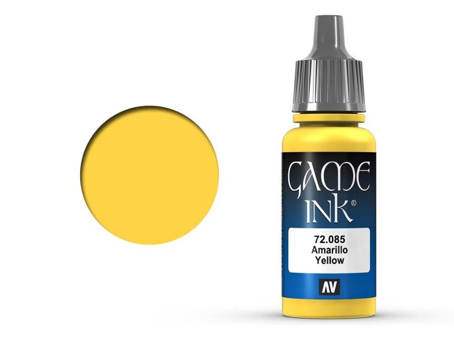 Аксессуар для Warhammer Vallejo Краска Vallejo Game Ink: Yellow 72.085