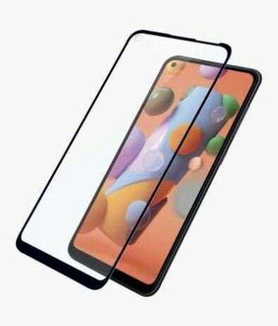 Защитное стекло 5d для Samsung Galaxy A11 SM A115f, M11, A21, A33 5G, черное