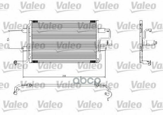 Конденсатор, кондиционер Valeo арт. 817244
