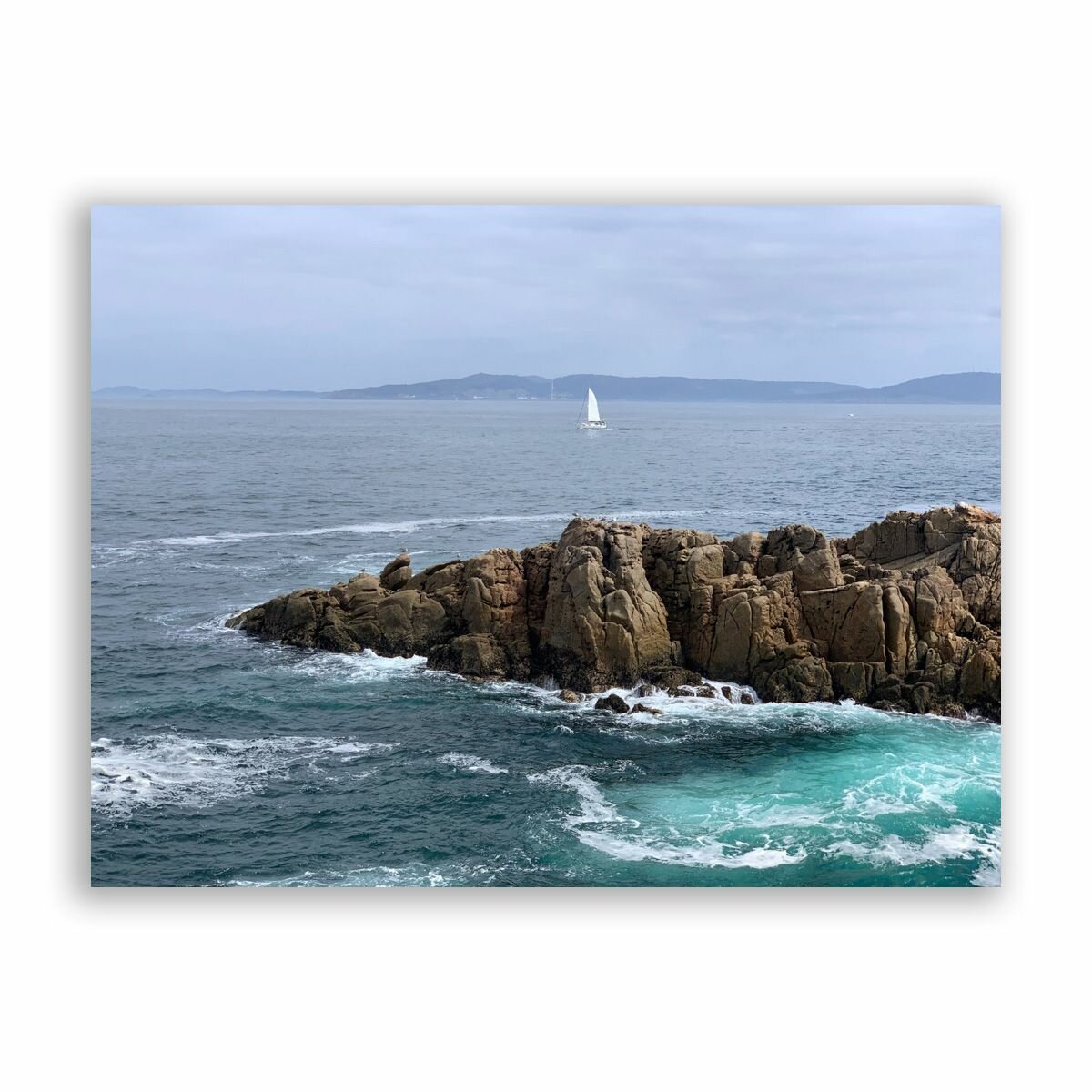 Постер, плакат на бумаге / Природа Испании - Море / Размер 30 x 40 см