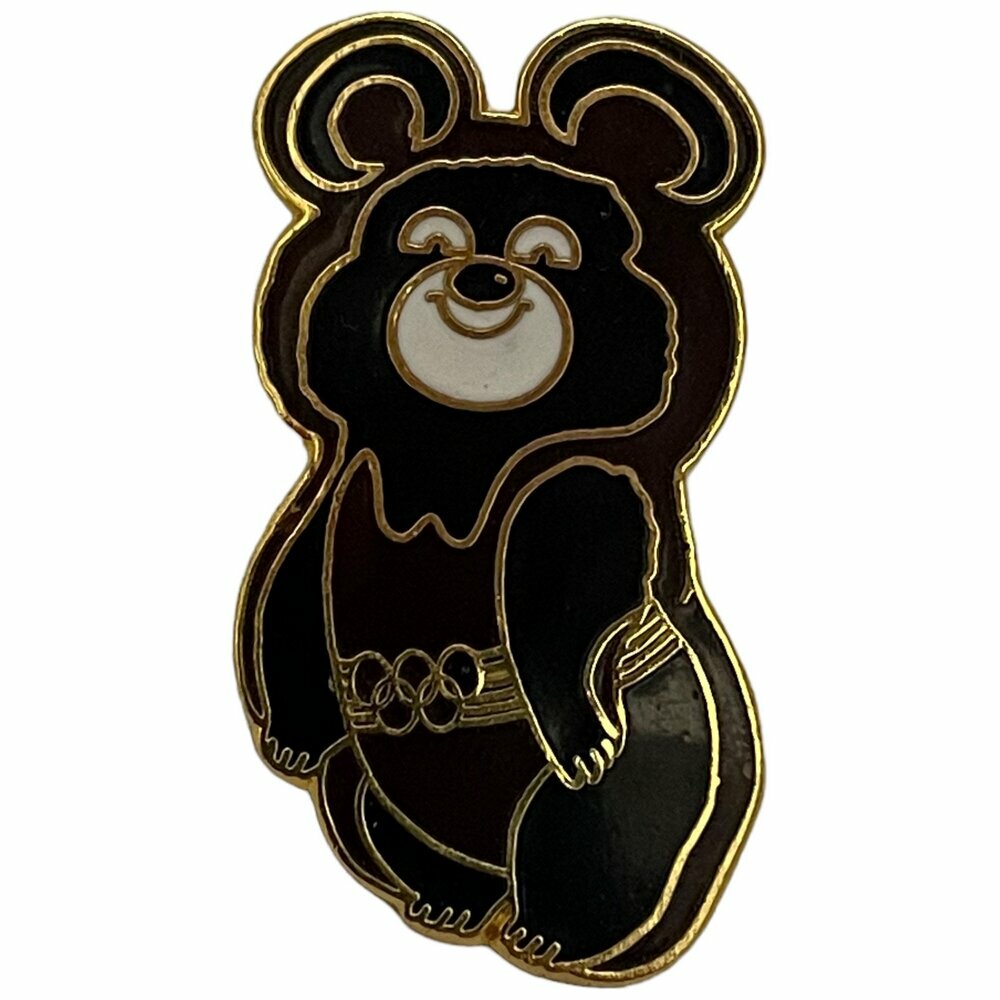 Знак "Олимпийский мишка" СССР 1981-1990 гг.