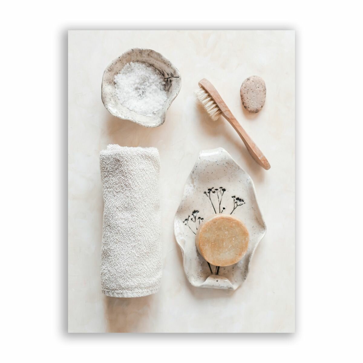 Постер, плакат на бумаге / Ванная комната / Размер 60 x 80 см