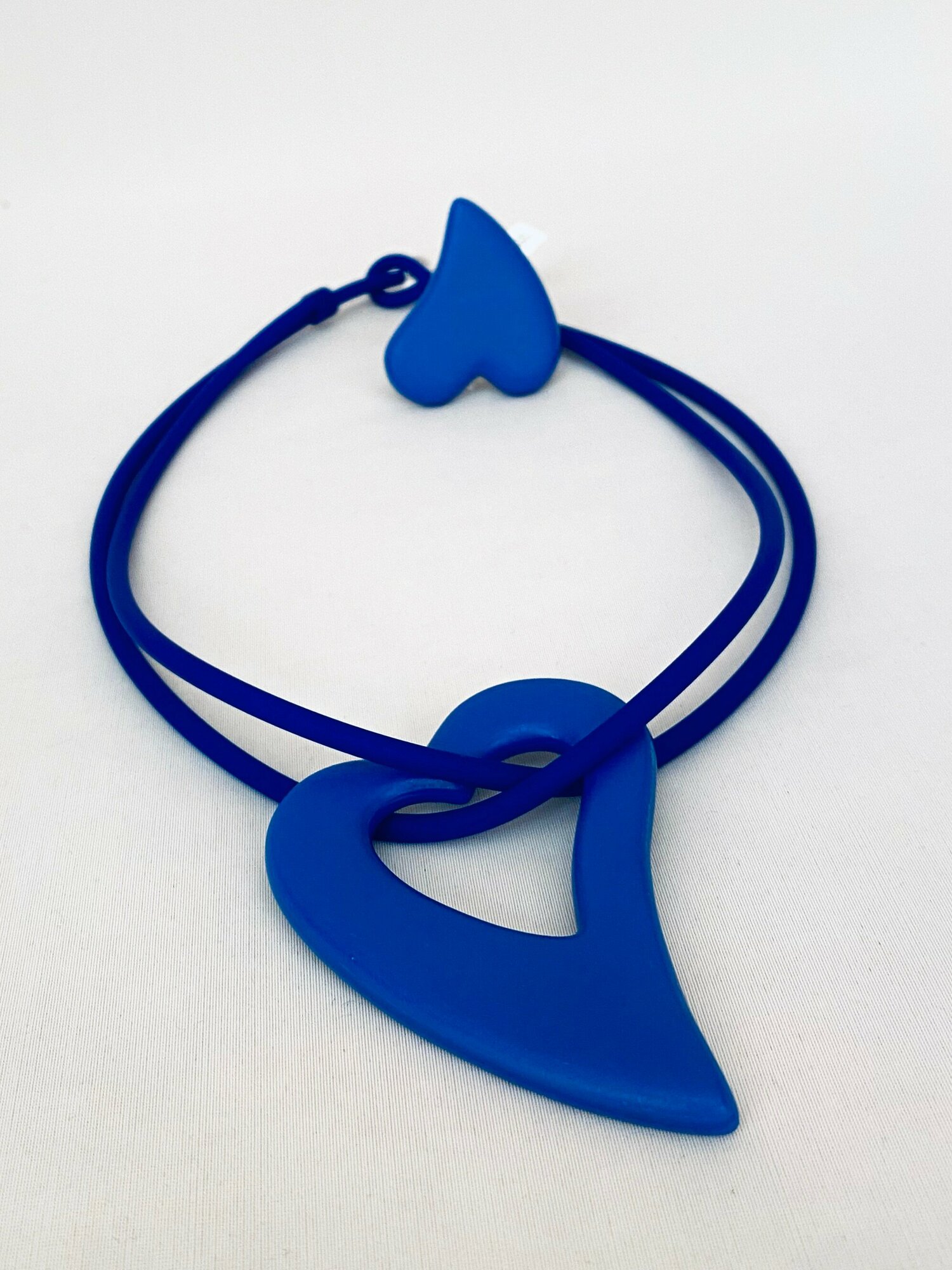 Колье, каучук, муранское стекло