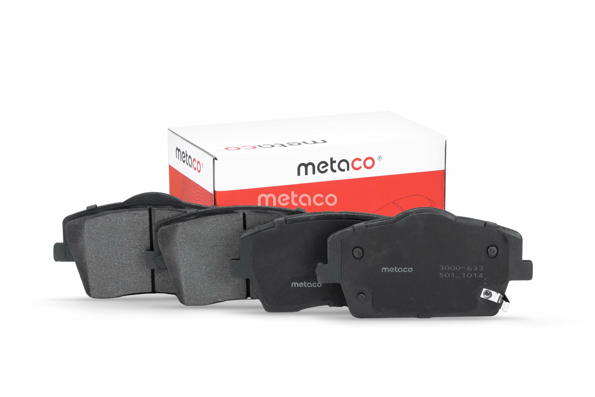 Колодки тормозные дисковые передние METACO 3000633