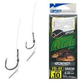 Крючок с поводком Owner FD-01 SPEAR 06-0.22