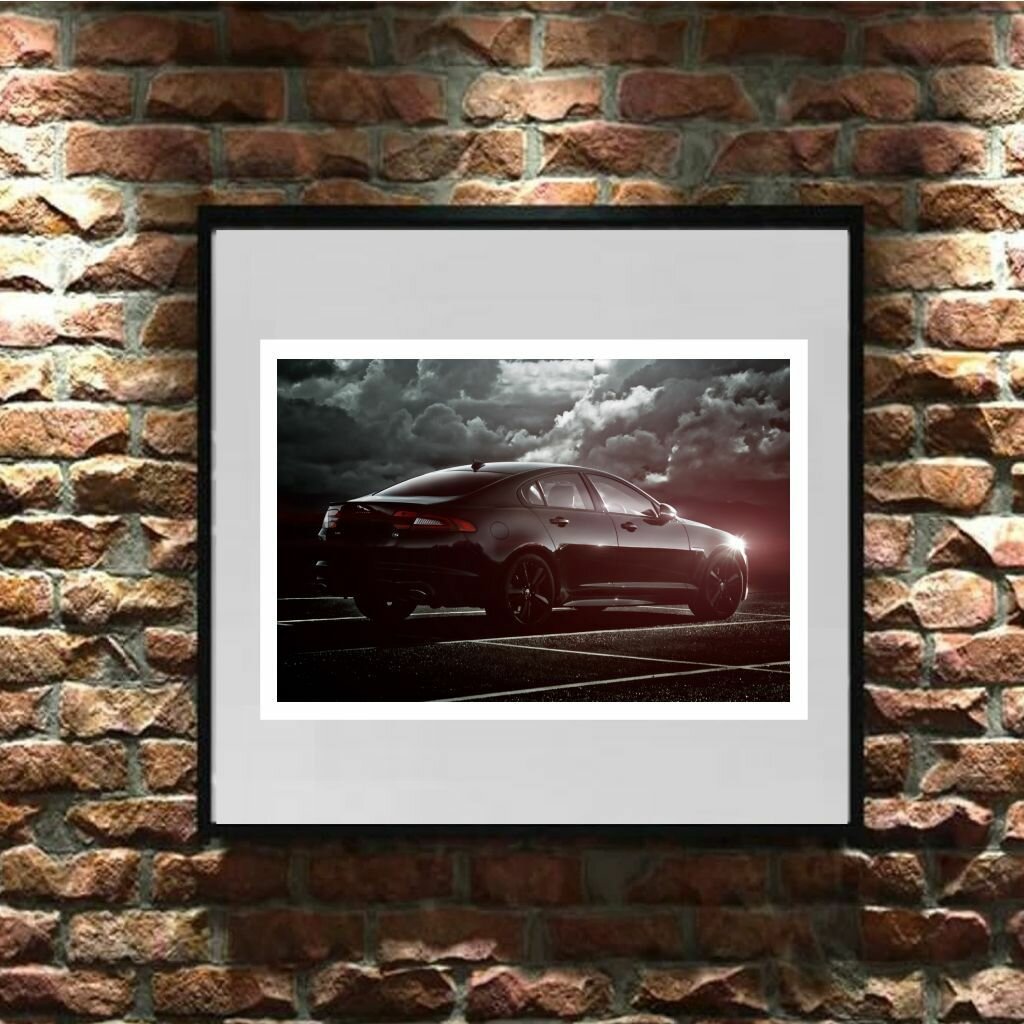 Постер "Jaguar xf s" из коллекции "Автомобили" А4