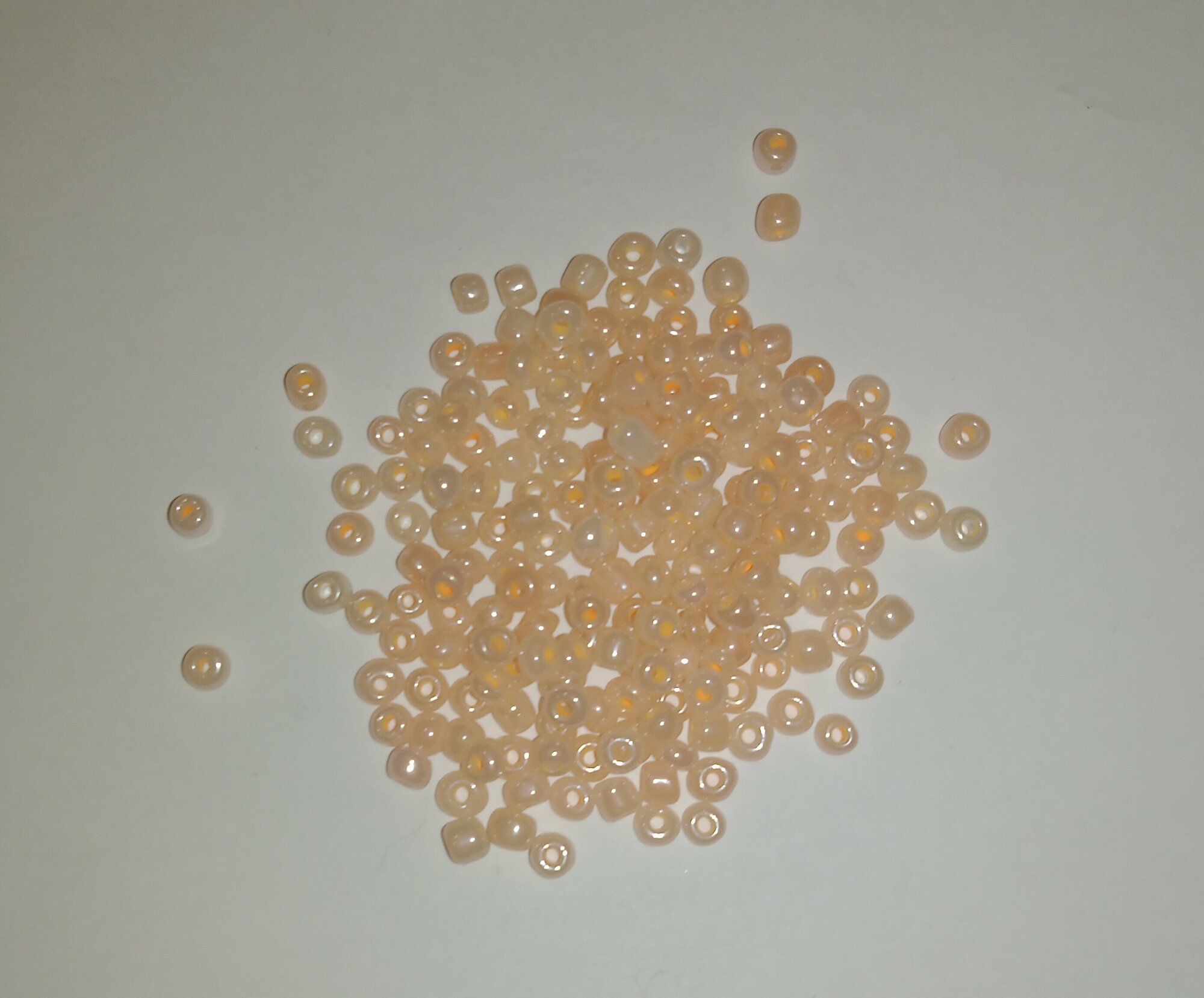 Набор крупного разноразмерного бисера для рукоделия, 20 гр