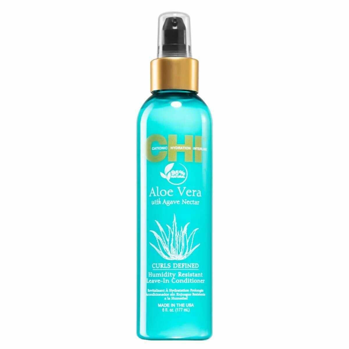 CHI Несмываемый кондиционер для волос Aloe Vera Humidity Resistant Leave-In Conditioner (177 мл)