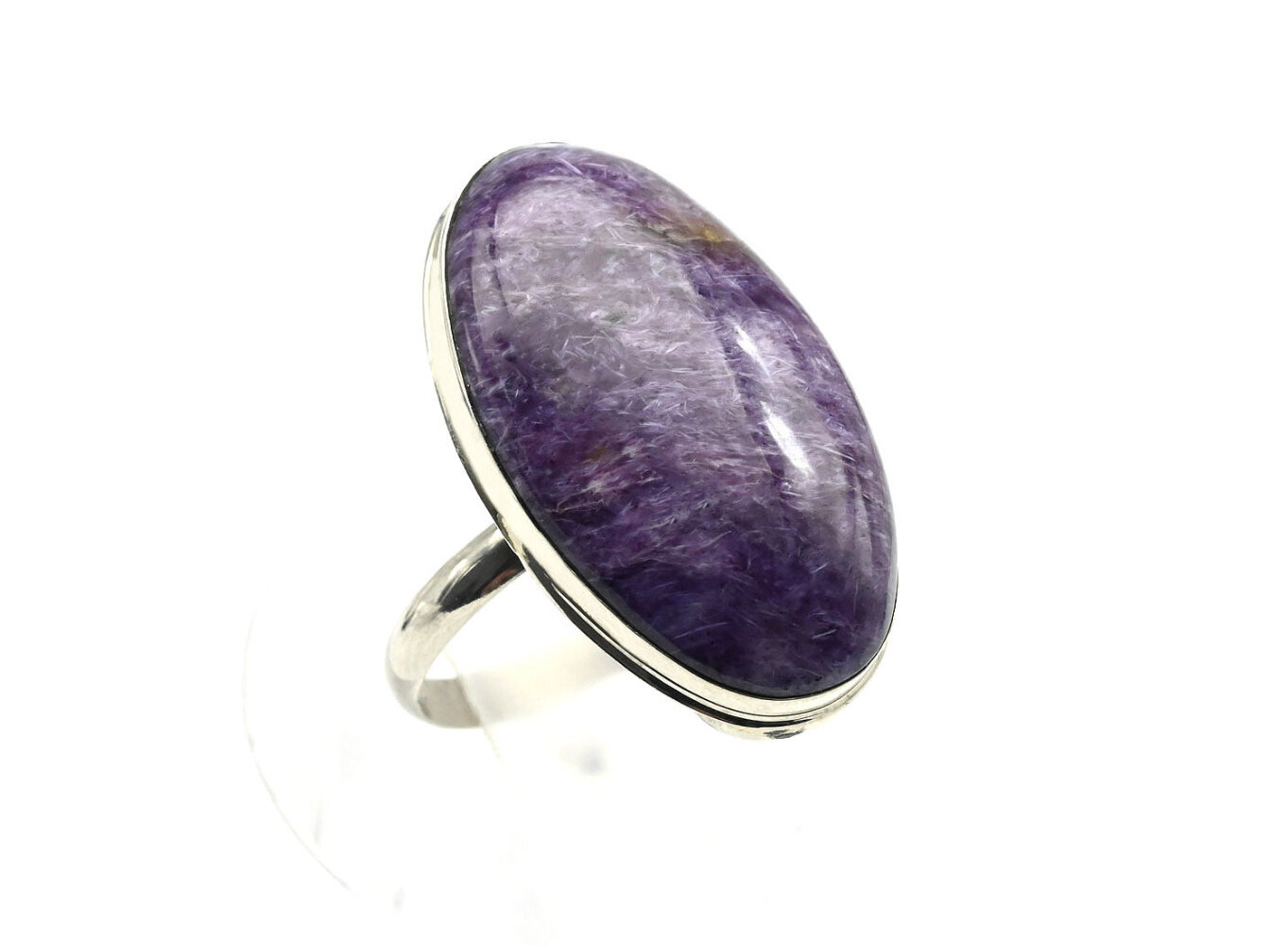 Кольцо, чароит