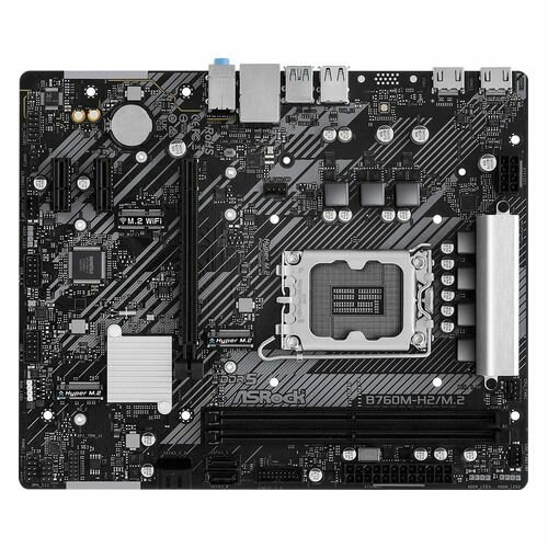 Материнская плата ASRock B760M-H2/M.2, LGA 1700, Intel B760, mATX, Ret