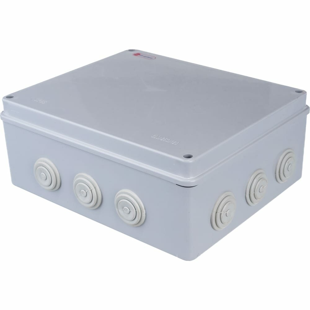 Распределительная коробка Экопласт JBS300 о/п 300х250х120 8 выходов, 12 муфты 44030