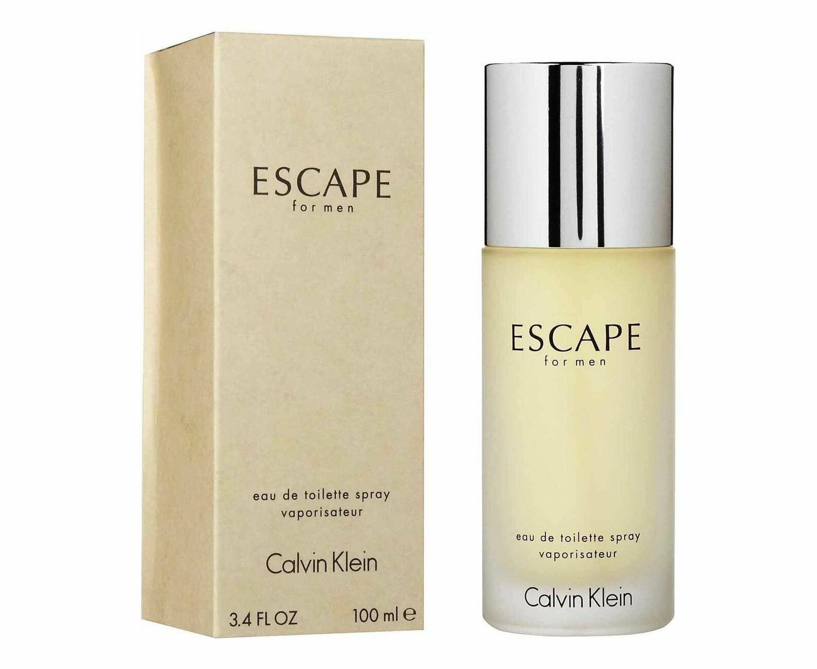 Туалетная вода Calvin Klein "Escape",100 мл для мужчин, древесные, фужерные ноты