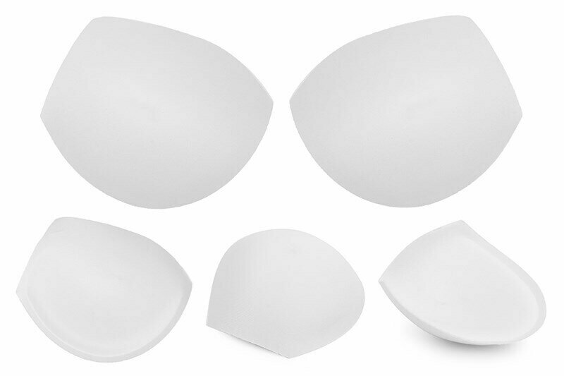 Чашечки для бюстгальтера (чашки корсетные) PUSH-UP р.85 цв. белый (2 комплекта)