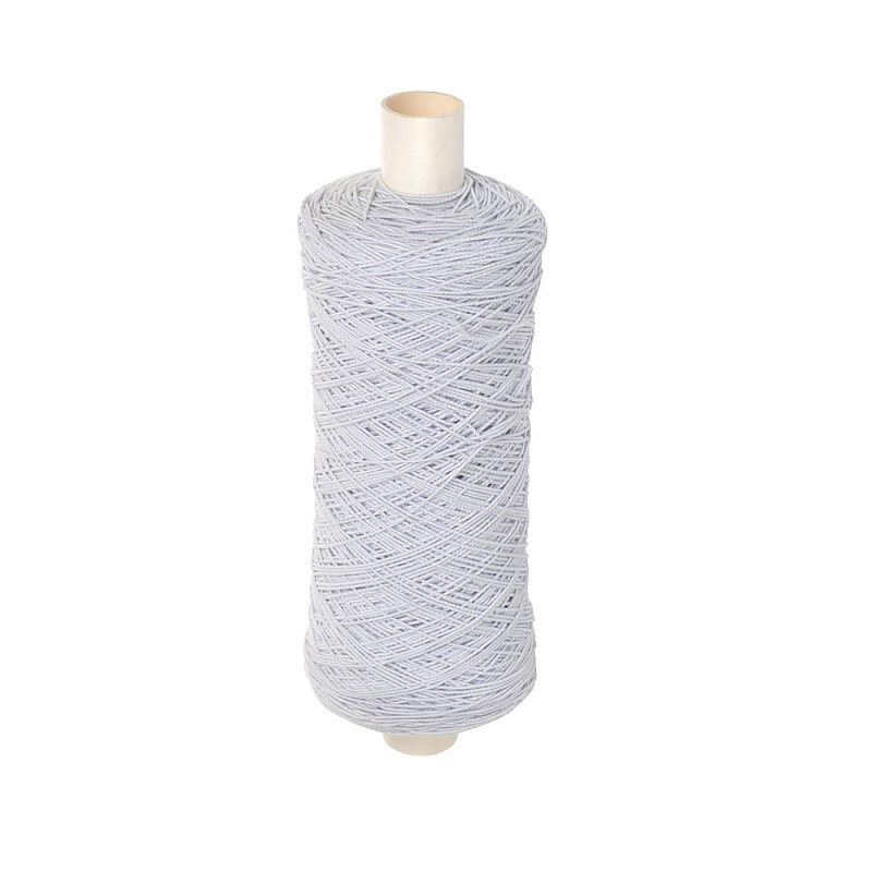 Нить-резинка (нитка резинка "спандекс" диаметр около 1мм) цв. белый упак.300 м