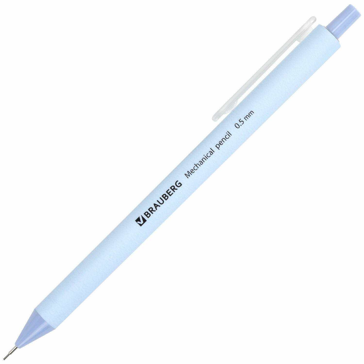 Упаковка 24 шт. Карандаш механический 0,5 мм, BRAUBERG SOFT PASTEL, корпус soft-touch ассорти, 181957