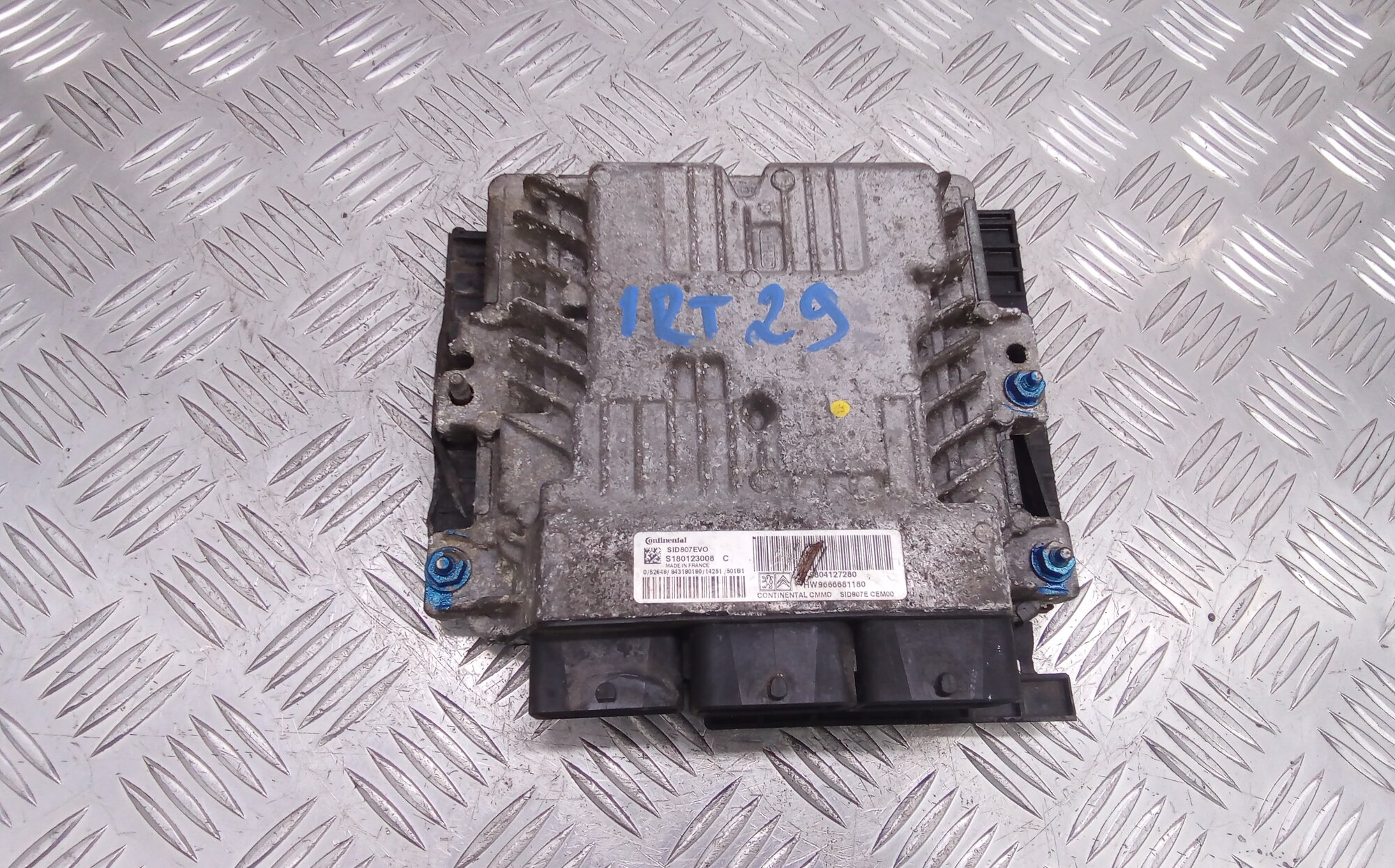 Блок управления двс PEUGEOT 308 2, Номер S180123008 9804127280